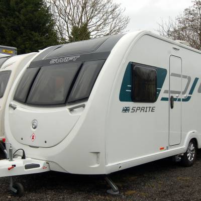 2018 Sprite Major 4 EB fixed bed touring caravan