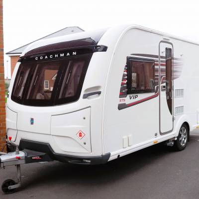 2018 Coachman VIP 575, 4 Berth, Fixed Transverse Bed, Auto Motor Movers