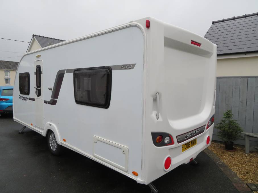 Swift Challenger Sport 514, 2012, Fixed rear bed, 4 berth
