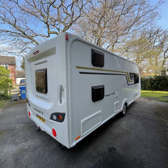 Swift Sprite Major 6TD 6 Berth Bunk Beds Motormover Caravan For Sale
