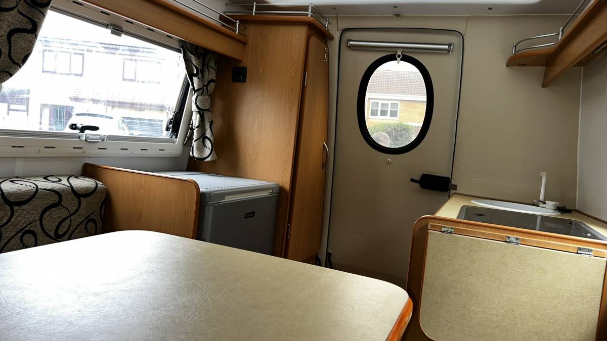 Go POD Going 3, 2 berth, micro tourer caravan, 2016, awning,