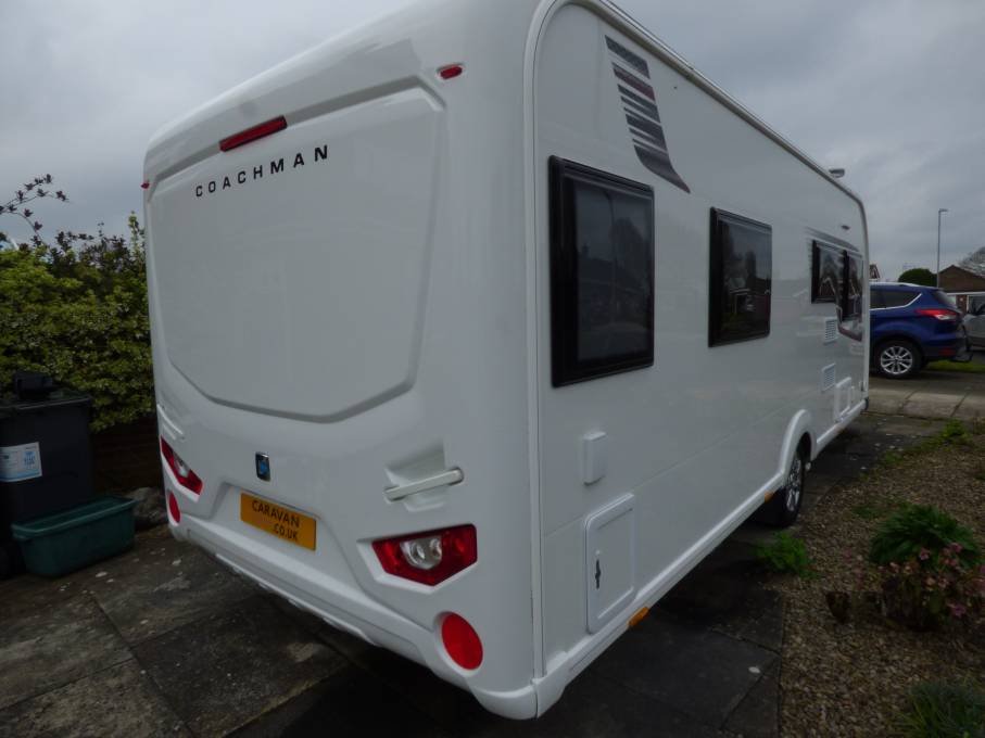 Immaculate 2018 Coachman 565 VIP 4 berth fixed twin bed caravan for sale